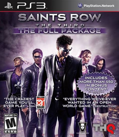 Saints Row The Third The Full Package CFW PS ISO Games