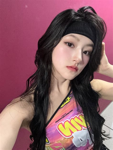 연예인 데일리룩 키오프 하늘이 직접 시안 보낸 음방헤어 모음 Daum 카페