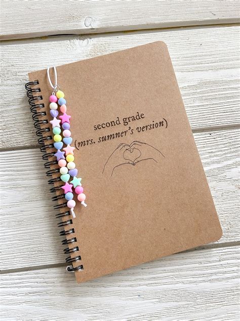 Personalized Swiftie Teacher Notebook In My Teacher Era T Teacher Custom Notebook Teacher