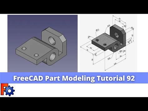 Freecad Part Modeling Tutorial 92 Freecad Open Video