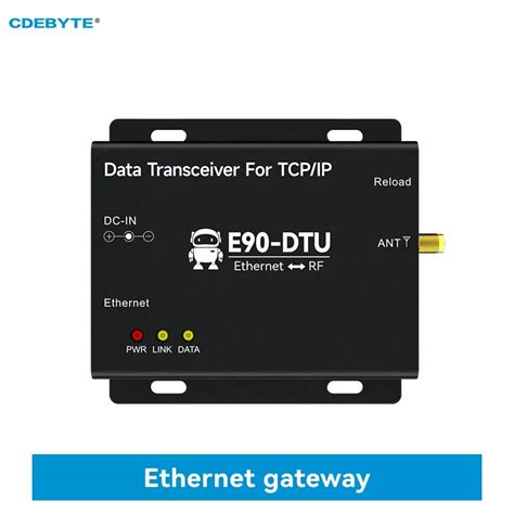 Lora 868915mhz Wireless Data Transmission Ethernet Gateway 30dbm Cdebyte E90 Dtu900sl30e