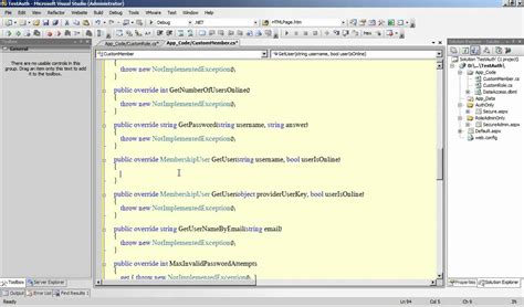 Custom Aspnet Forms Authentication 1 2 Youtube