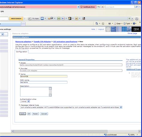 Oracle Tuxedo Jca Adapter Inflow Transaction Guide