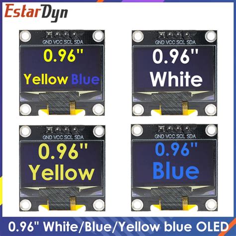 Écran Oled Blanc 096 Pouces Pour Arduino Test Et Avis