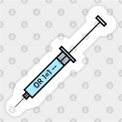 Sql Injection Sql Injection Sticker Teepublic