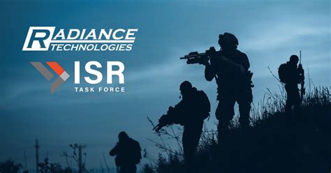 Radiance Technologies Has Been Dedicated To The Us Army Isr Task Force Since Its Initial Charter