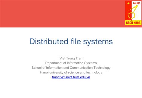 Introduction To Distributed File Systems Pdf
