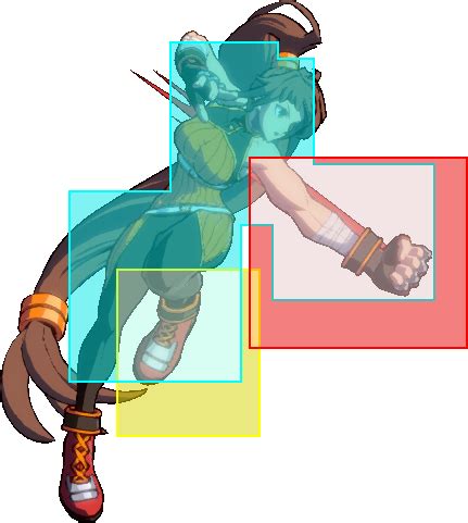 File DNFD Striker JA Hitbox Png Dustloop Wiki