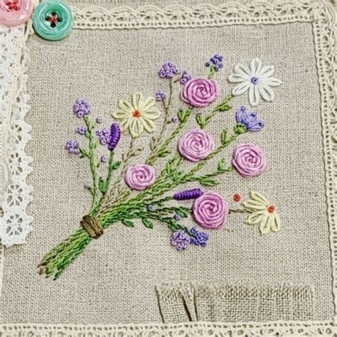 수업 자수 스티치북 만들기 ️ 네이버 블로그