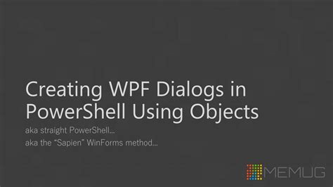 Ppt Building Powershell Guis Powerpoint Presentation Free Download Id8761909