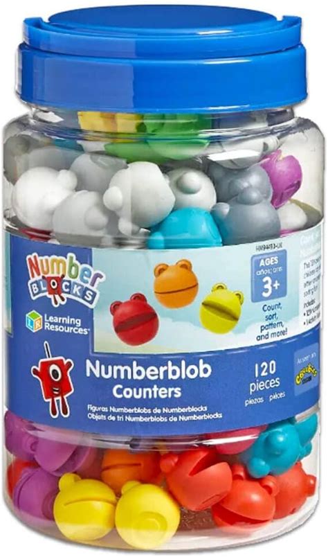 Learning Resources Numberblocks Numberblob Counting Set Maths Counters