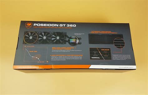 COUGAR Poseidon GT 360 AIO Cooler Review - EnosTech.com