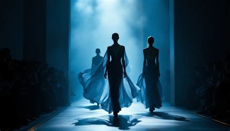 Free Runway Through Shadows Image Runway Fashion Silhouette
