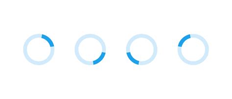 Circle Loading Icon Vector In Flat Design 6916559 Vector Art At Vecteezy