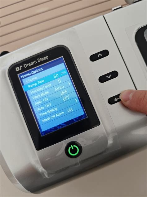 How To Adjust The Ramp Time On Ventmed Cpap Machine Ds6