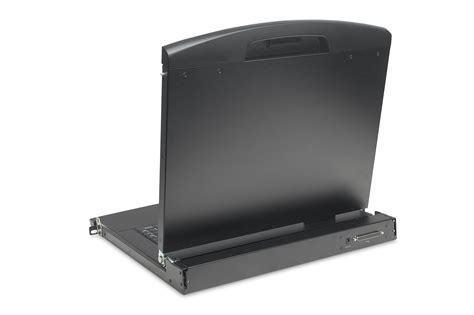 DIGITUS By ASSMANN Shop Modular HD LCD KVM Console With 19 TFT 8 Port CAT5 KVM Connection