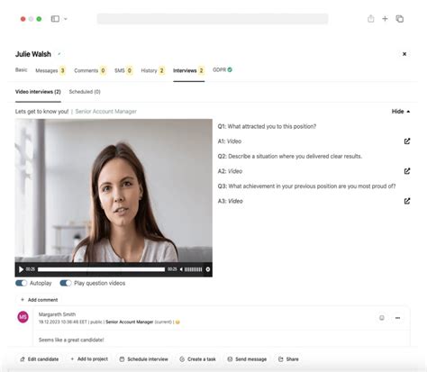 Flexible Asynchronous Video Interview Software