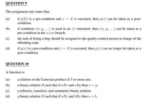 Solved Question 1 A Fully Quantified Predicate A Is True