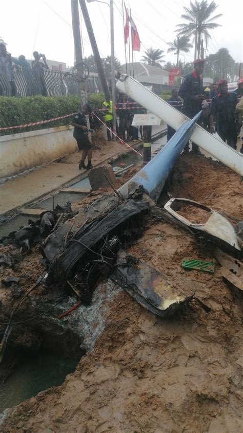 How Light Engine Aircraft Crashed In Ikeja Area Of Lagos Pmexpress
