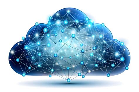 3d Ai Powered Cloud Computing Vector Concept As A Clean Abstract Depicting Cloud Computing