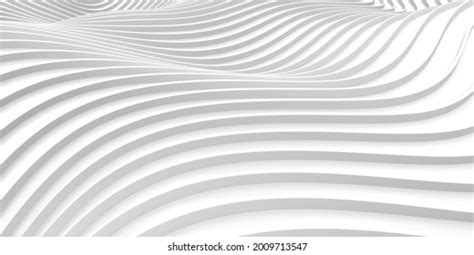 흰색의 액체 물결 모양 배경3d 렌더링 스톡 일러스트 2009713547 Shutterstock