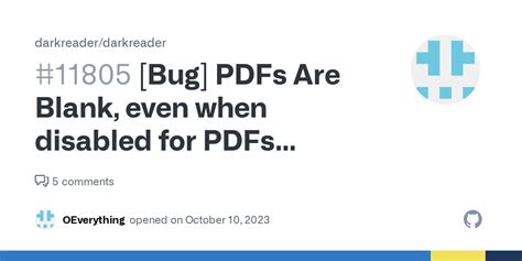 Bug Pdfs Are Blank Even When Disabled For Pdfs Safari · Issue