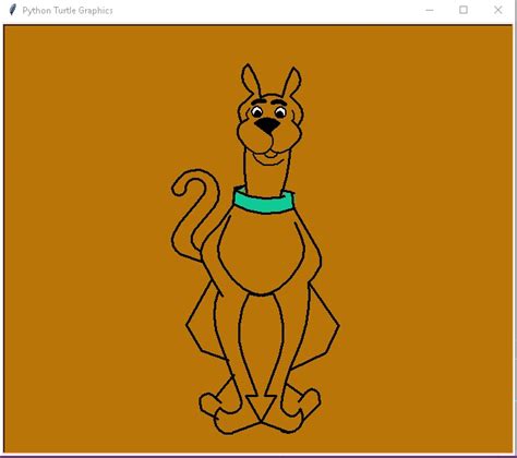 Scooby Doo Using Python Turtle Copyassignment