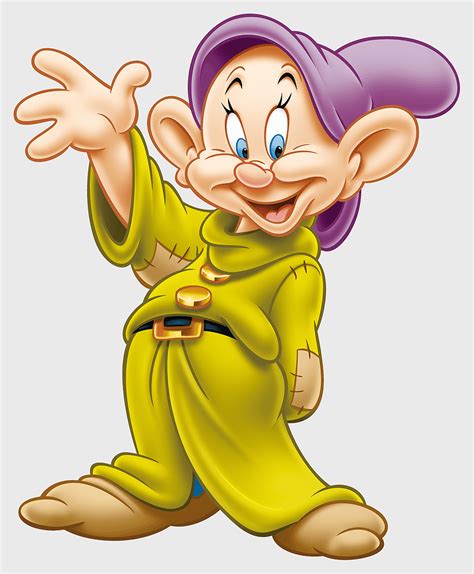 Dopey Seven Dwarfs Bashful Dwarf Cartoon Walt Disney Company