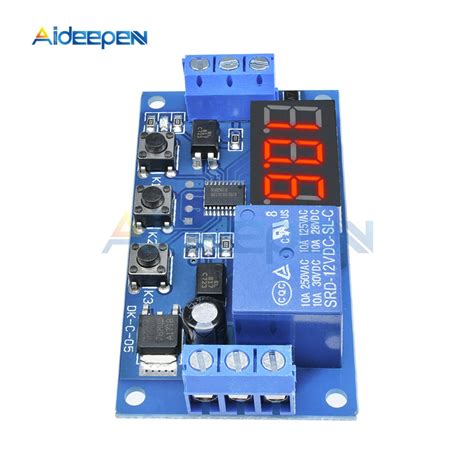 Ddc 331 Dc 12v Trigger Cycle Time Timer Delay Relay Led Digital Displa