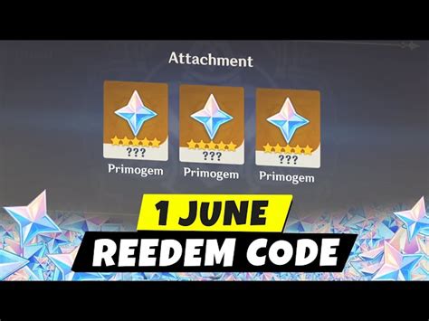 How To Get Free 60 Primogems In Genshin Impact New Redeem Code June 1