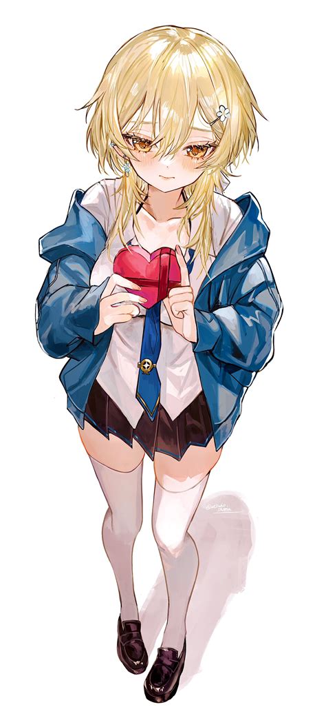 Lumine Genshin Impact Drawn By Utsuhostoria Danbooru