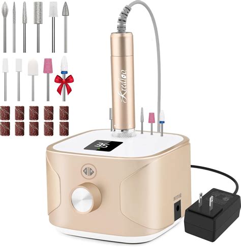 Kredioo Electric Nail Drill 35000rpm Professional Manicure