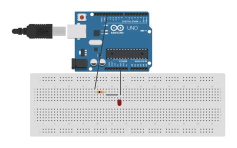 Circuit Design Blink An Led Tinkercad