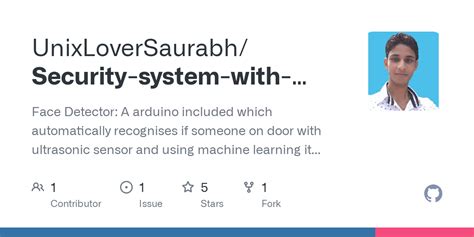 Github Unixloversaurabhsecurity System With Face Recognition Using