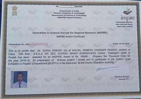 Suraj Pandey On Linkedin Inspireaward Projectmaking Scienceandtechnology