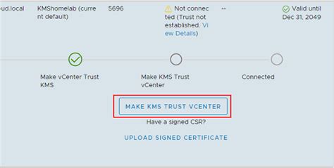 requirements and steps to enable virtual machine encryption in vmware