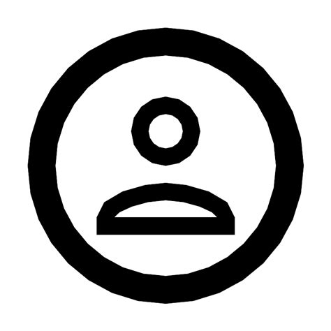 Person Circle Vector SVG Icon SVG Repo