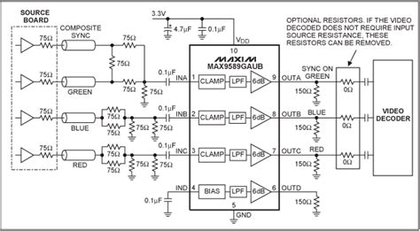 Combining The Composite Sync To The Green Signal Under Repository Circuits 47318 Next Gr