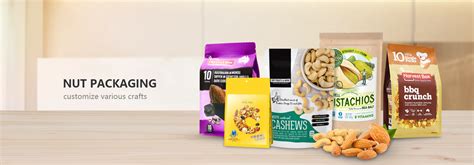 Custom Nuts Packaging Bags And Pouch Supplier Bowe Pack