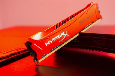 Dd3 8gb Savage Hyperx Fury Memory Ram Module Closeup Minsk Belarus