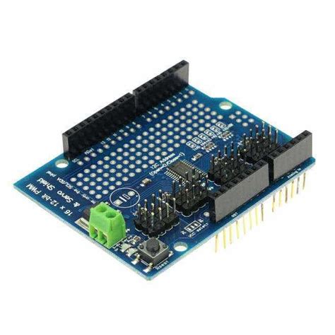 Pca9685 16 Kanal I2c Pwm Servo Sürücü Shield Rakun Robotik