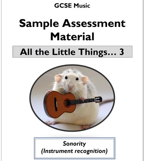 Gcse Music Revision Sonority Instrument Recognition Teaching Resources