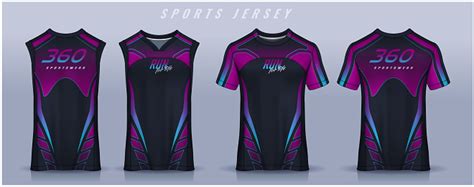 티셔츠 스포츠 디자인 서식 파일 축구 클럽용 축구 저지 모형 러닝 싱글렛 농구 탱크 탑 Championship에 대한 스톡 벡터