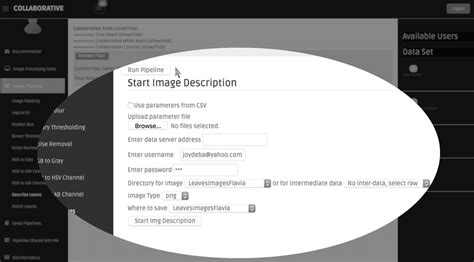 6 image description module in our interactive workflow composition