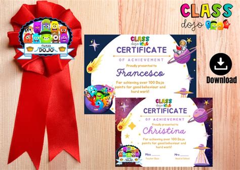 Whole Class Dojo Certificate Etsy Hong Kong Whole Class Dojo Certificate Etsy Hong Kong