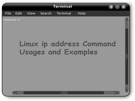 Linux Ip Address Command Usages And Examples