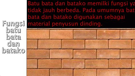 Batu Bata Dan Batako Pptx