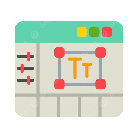 Text Editor Flat Icon Vector Editor Text Code Png And Vector With