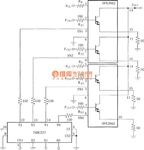 Current Allocation Multiplexing Circuit Composed Of Double Broadband Transconductance