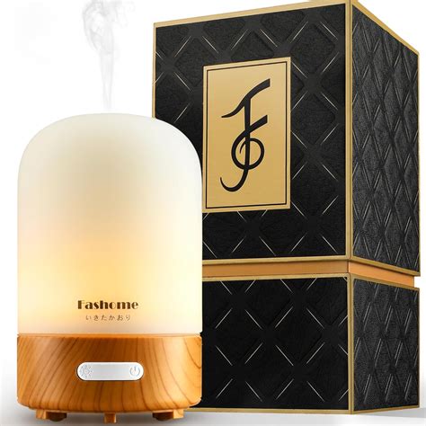 Fashome Essential Oil Diffuser Handmade Glass Quiet 6 In 1